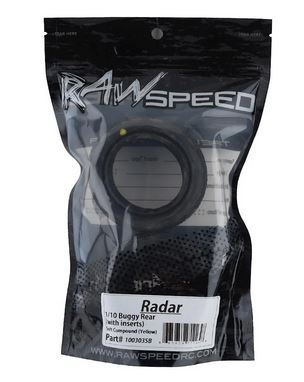 Raw Speed RC - Radar 2.2" 1/10 Rear Buggy Tires (2) (MRG - Premount ...