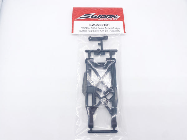 SWORKz Arched-Bridge-System Rear Lower Arm Set (Hard)(1) – MRG Racing ...