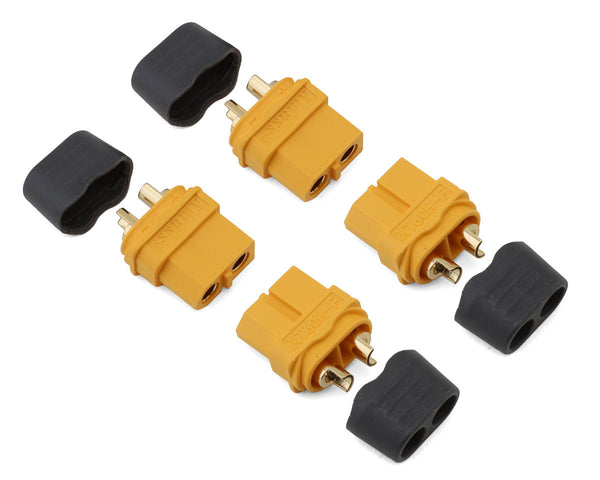 Samix XT60 Connectors w/Wire Covers (4 Female)-SAMCXT60H-004F – MRG ...