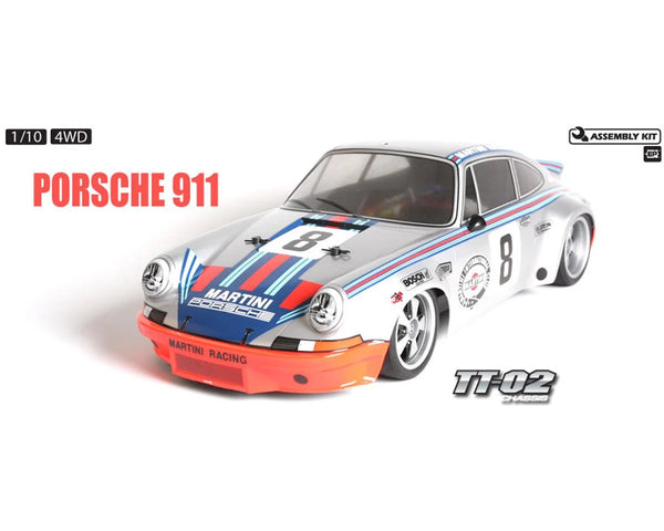 Tamiya Porsche 911 Carrera RSR 1/10 4WD Electric Touring Car Kit (TT-0 ...