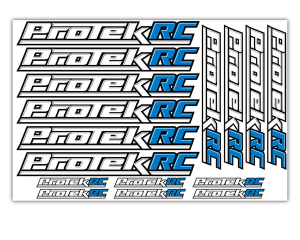 ProTek RC Large Logo Sticker Sheet – MRG Racing Canada